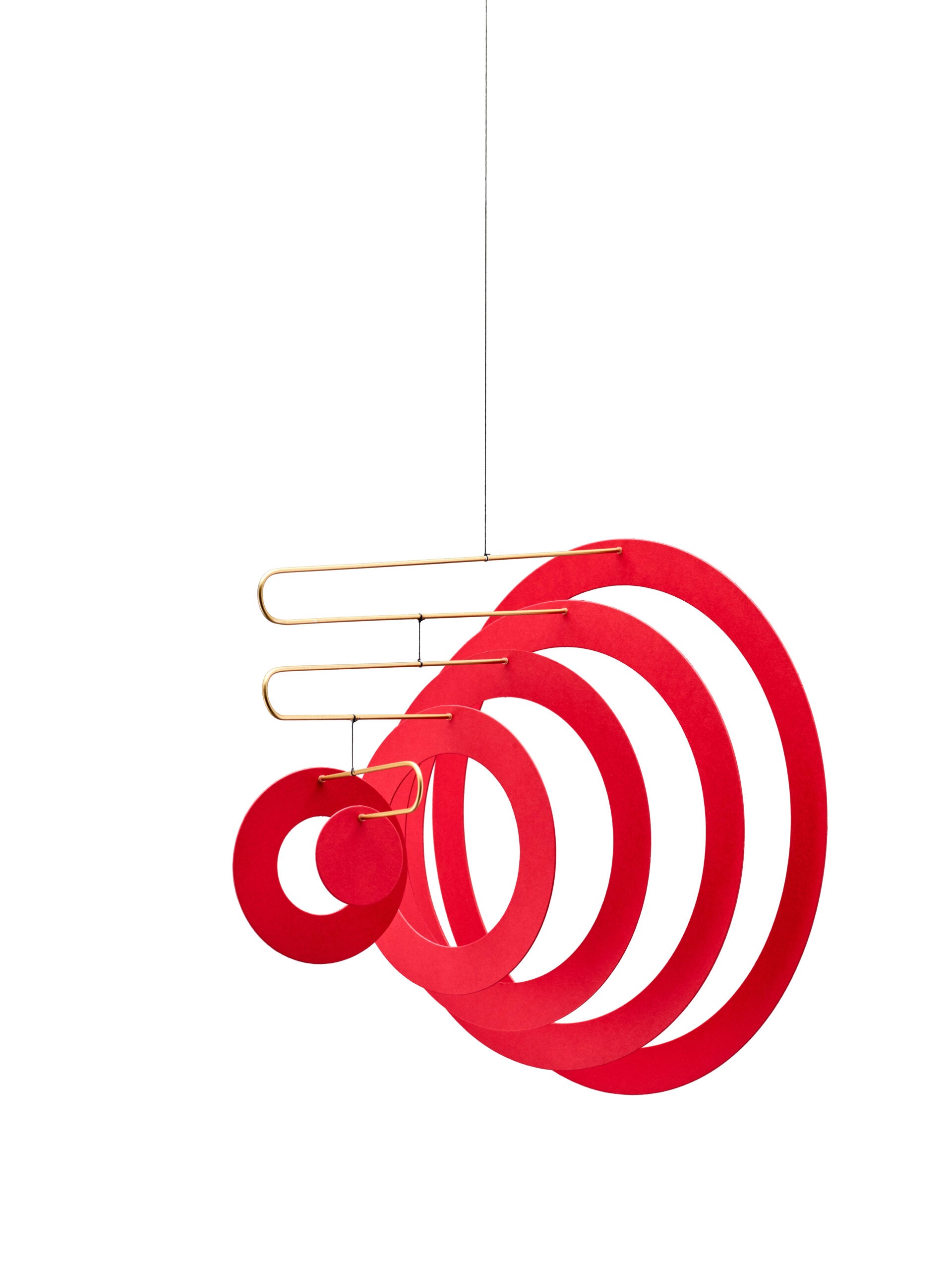 Flensted hanging art | SuperSonic | Red